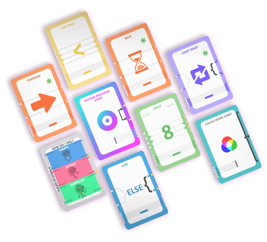 KaiBot Advanced Screen-free Coding Cards - Kai's Education