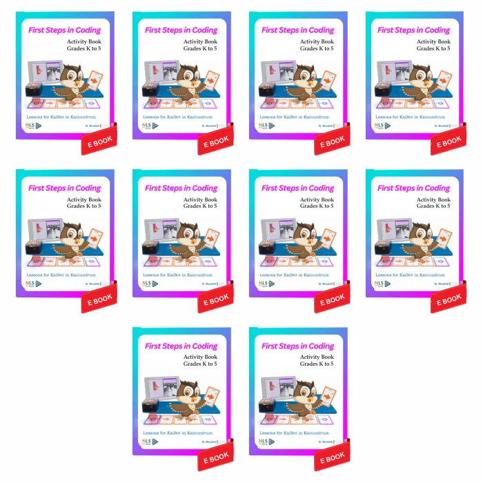 First Steps in Coding Activity eBooks (10 pcs) - Kai's Education